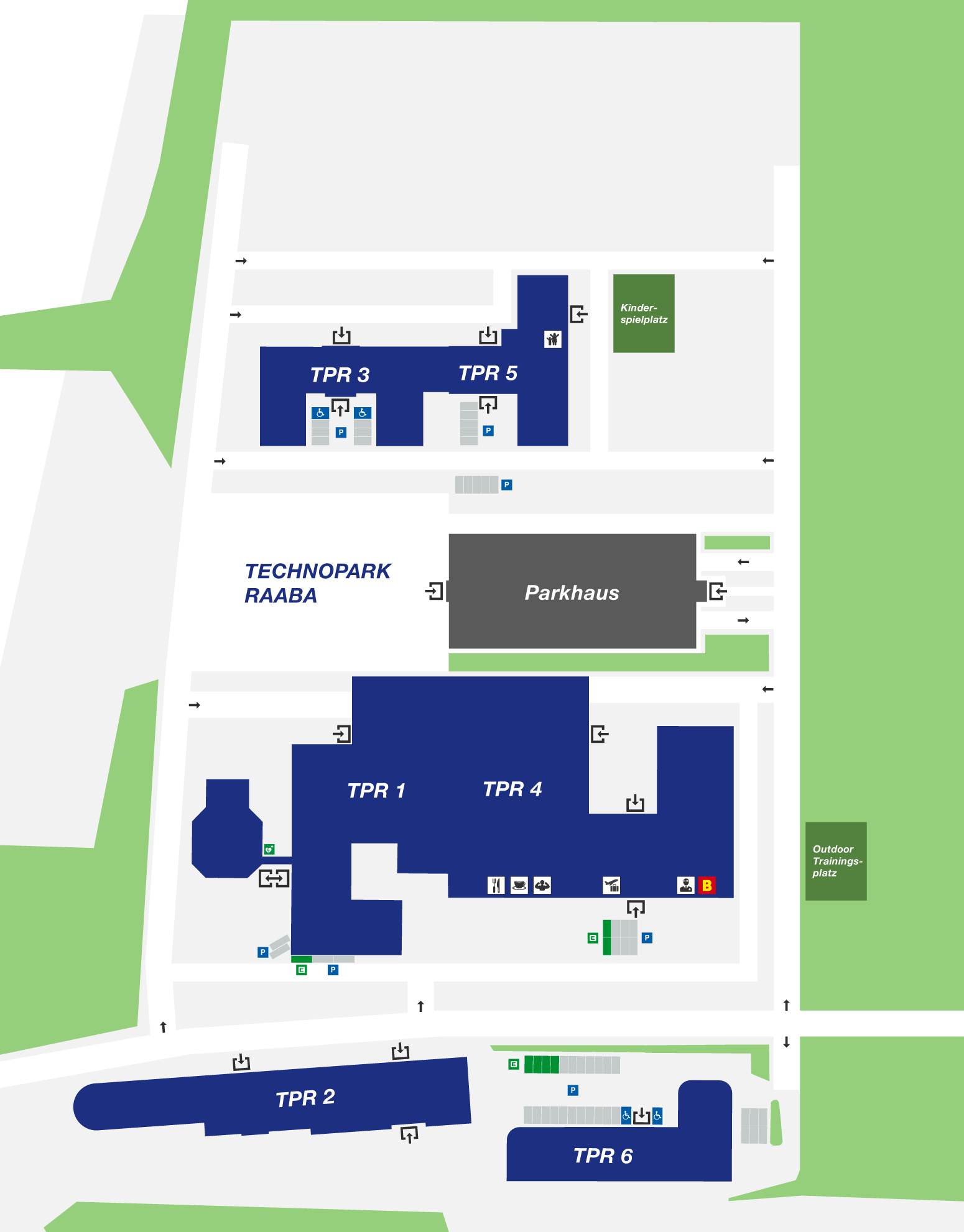 Anfahrts- & Lageplan - Technopark Raaba